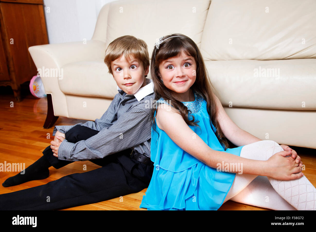 Smile grimace portrait kids hi-res stock photography and images - Alamy