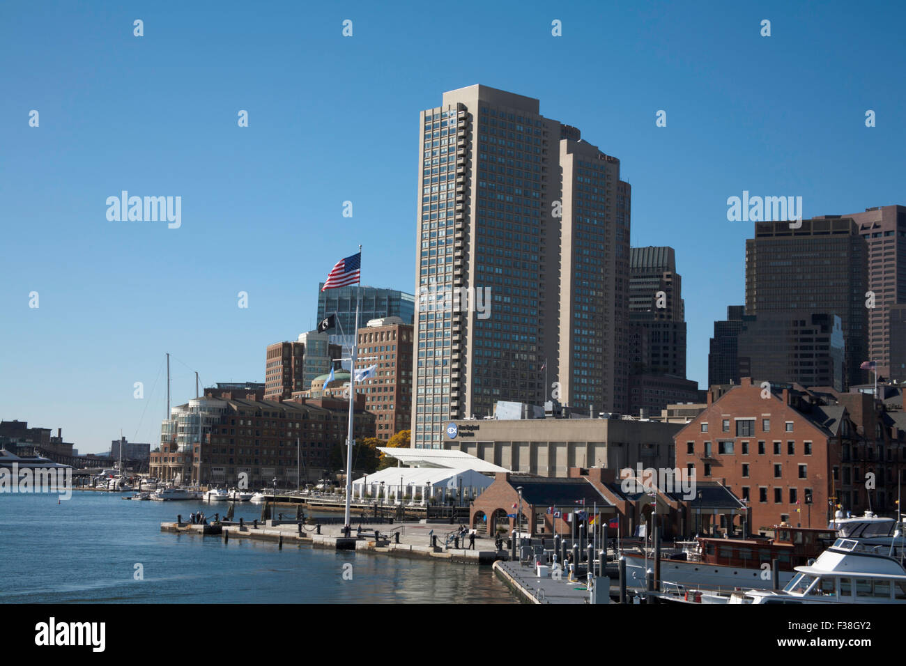 High Rise office buildings The Waterfront Boston Massachusetts USA ...