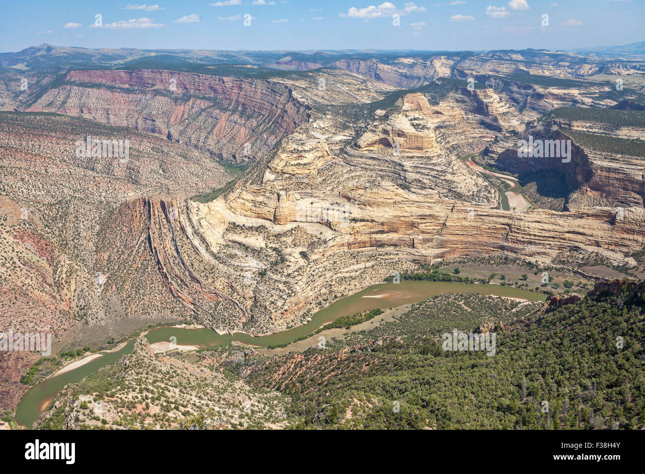 A view of Echo Park in Dinosaur National Park, Utah Stock Photo - Alamy