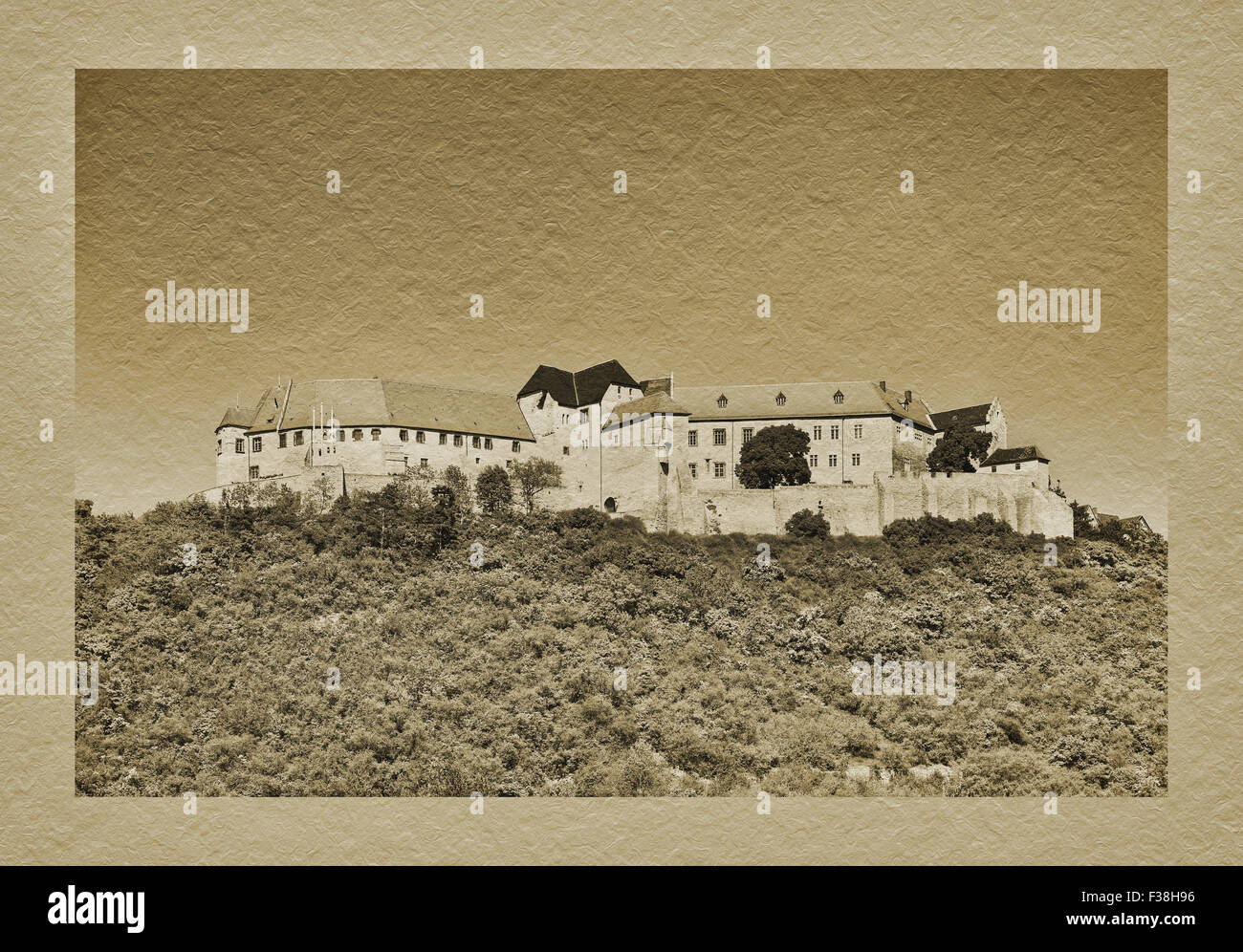 Neuenburg Castle was built around 1090 by the Thuringian count Ludwig ...