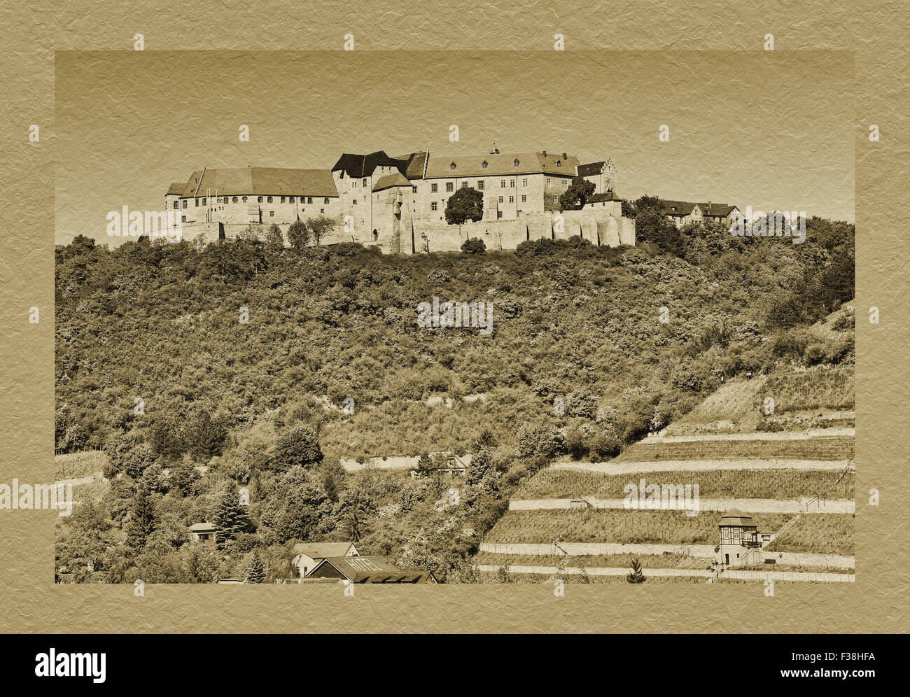 Neuenburg Castle was built around 1090 by the Thuringian count Ludwig ...