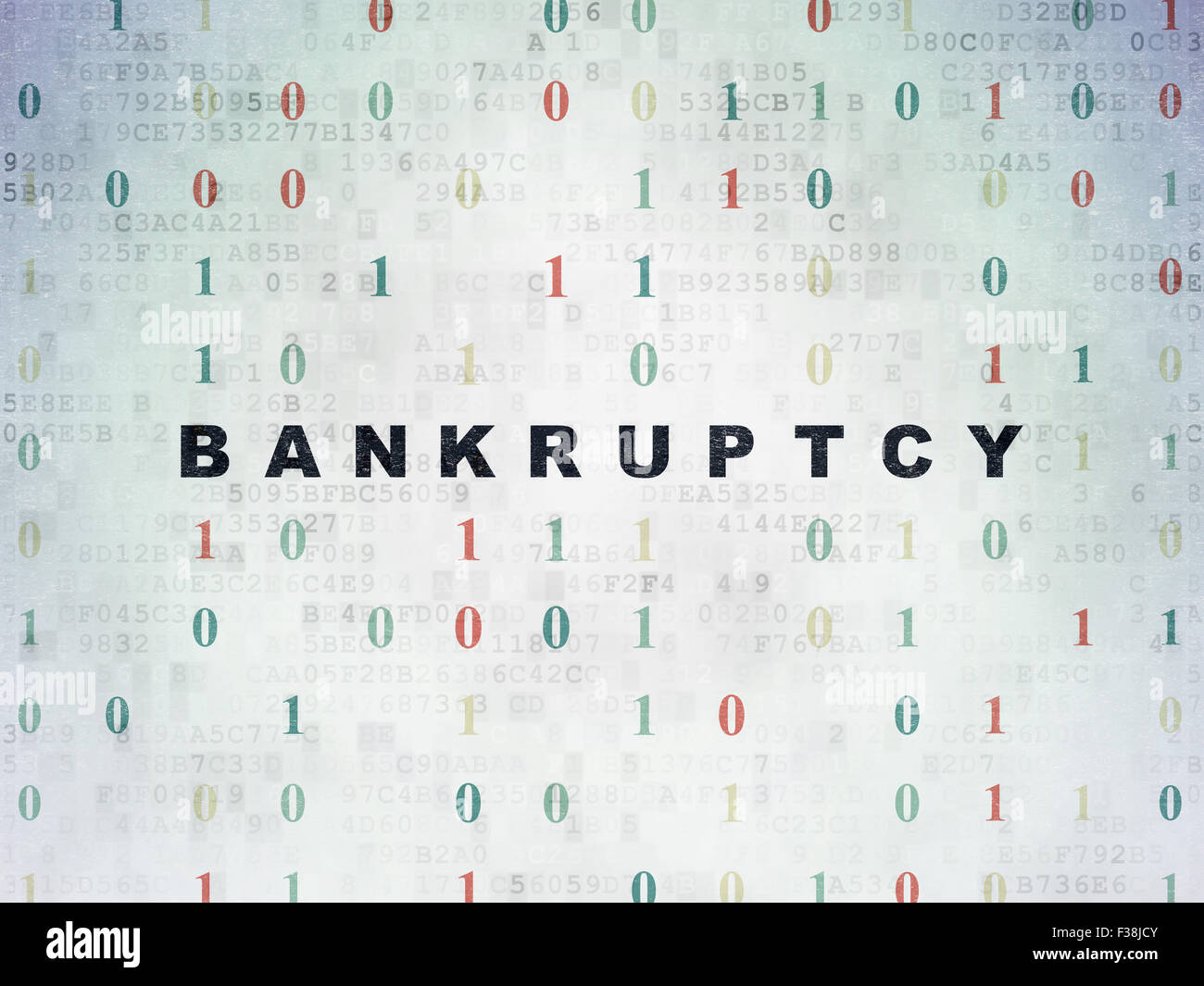 Business concept: Bankruptcy on Digital Paper background Stock Photo ...