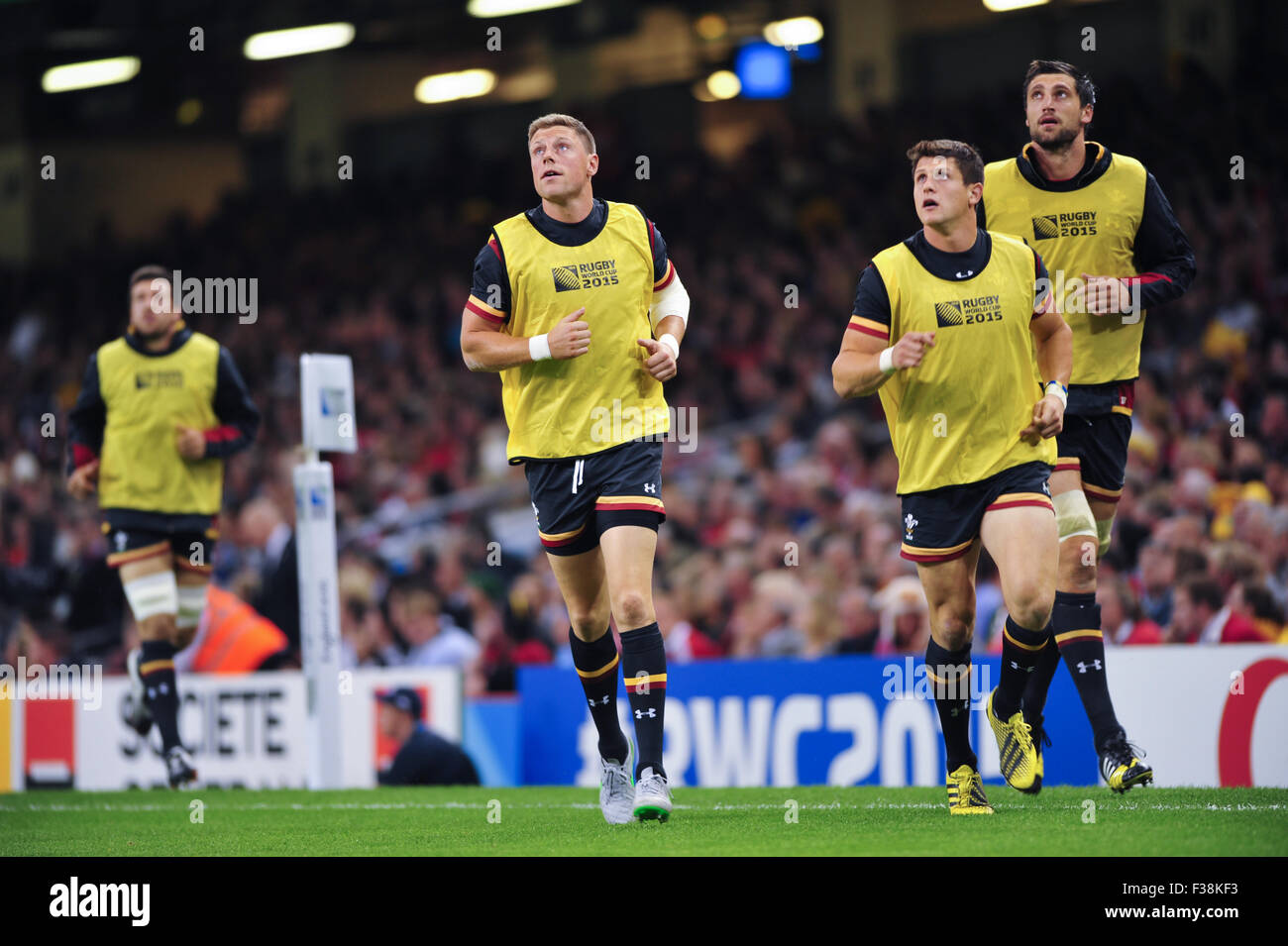 Cardiff, Wales, UK. 1st October, 2015. Wales vs Fiji, Millennium ...