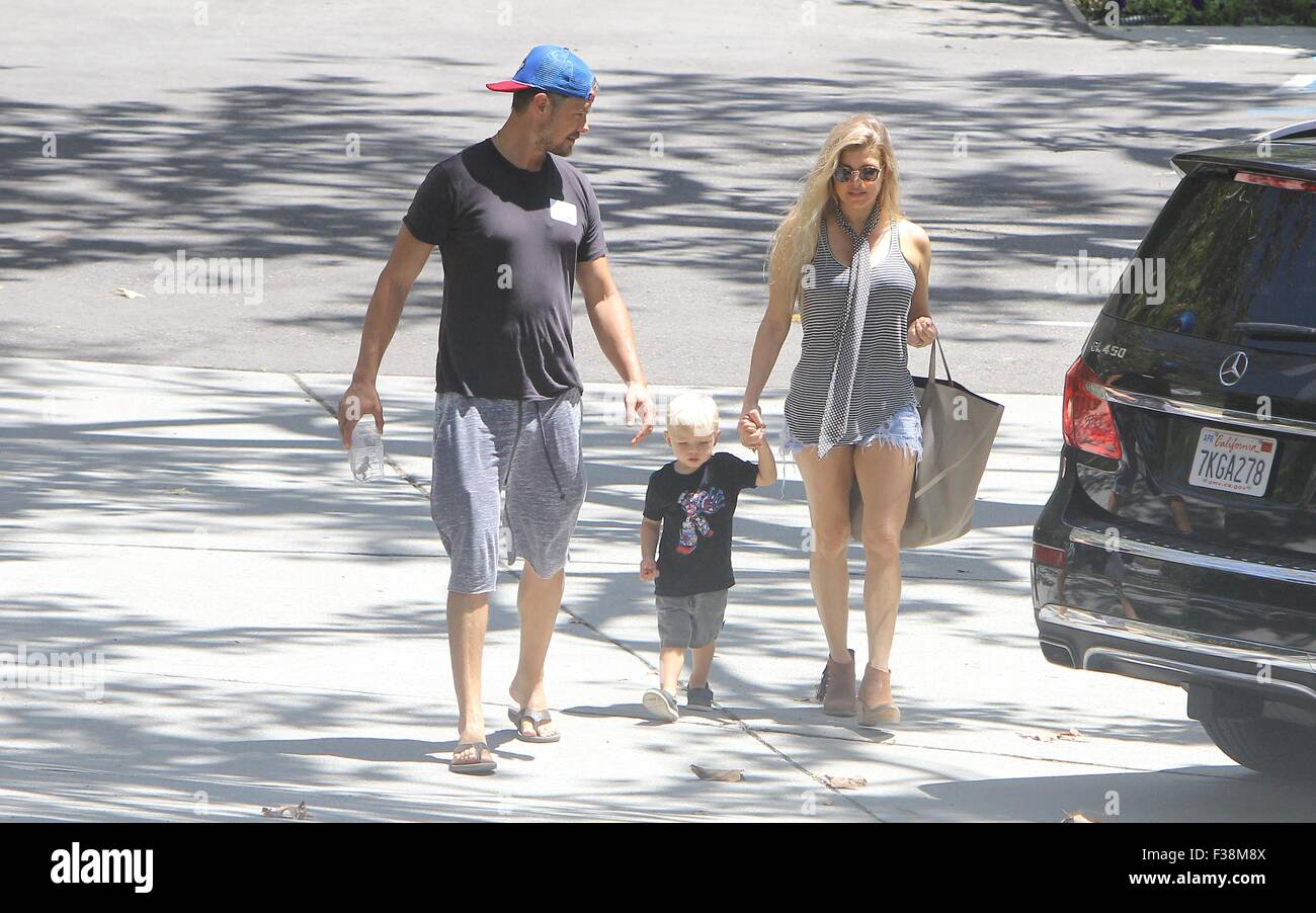 Fergie son axl duhamel out hi-res stock photography and images - Alamy