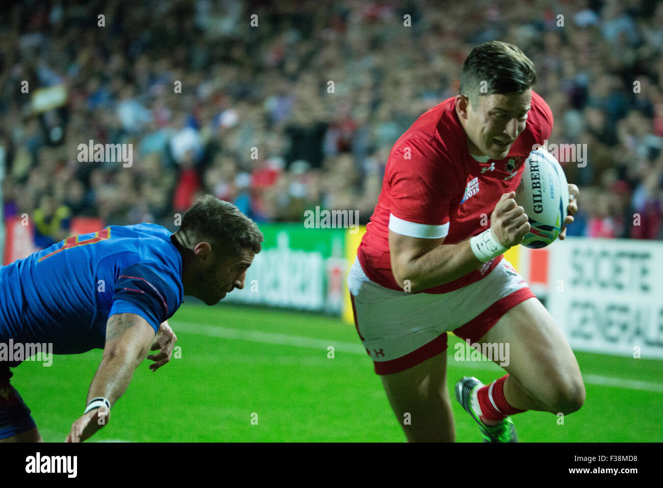 StadiumMK, Milton Keynes, UK. 1st Oct 2015. Rugby World Cup 2015 France ...