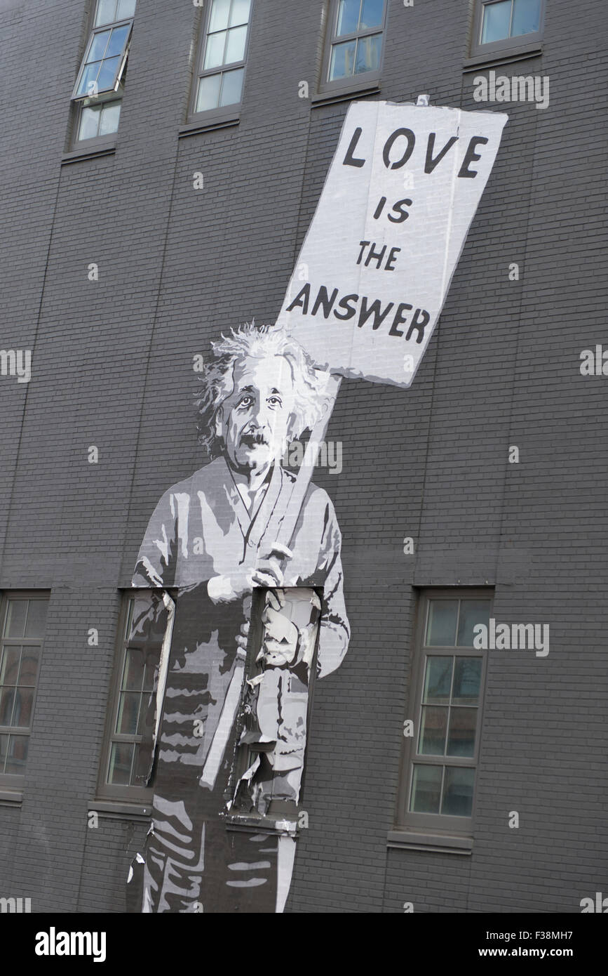 Love is the answer Stock Photo - Alamy