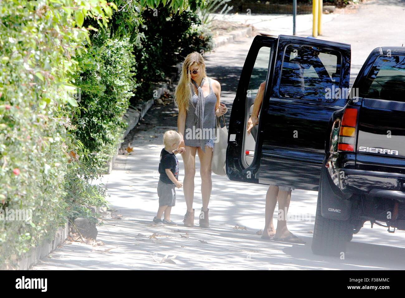 Fergie son axl duhamel out hi-res stock photography and images - Alamy