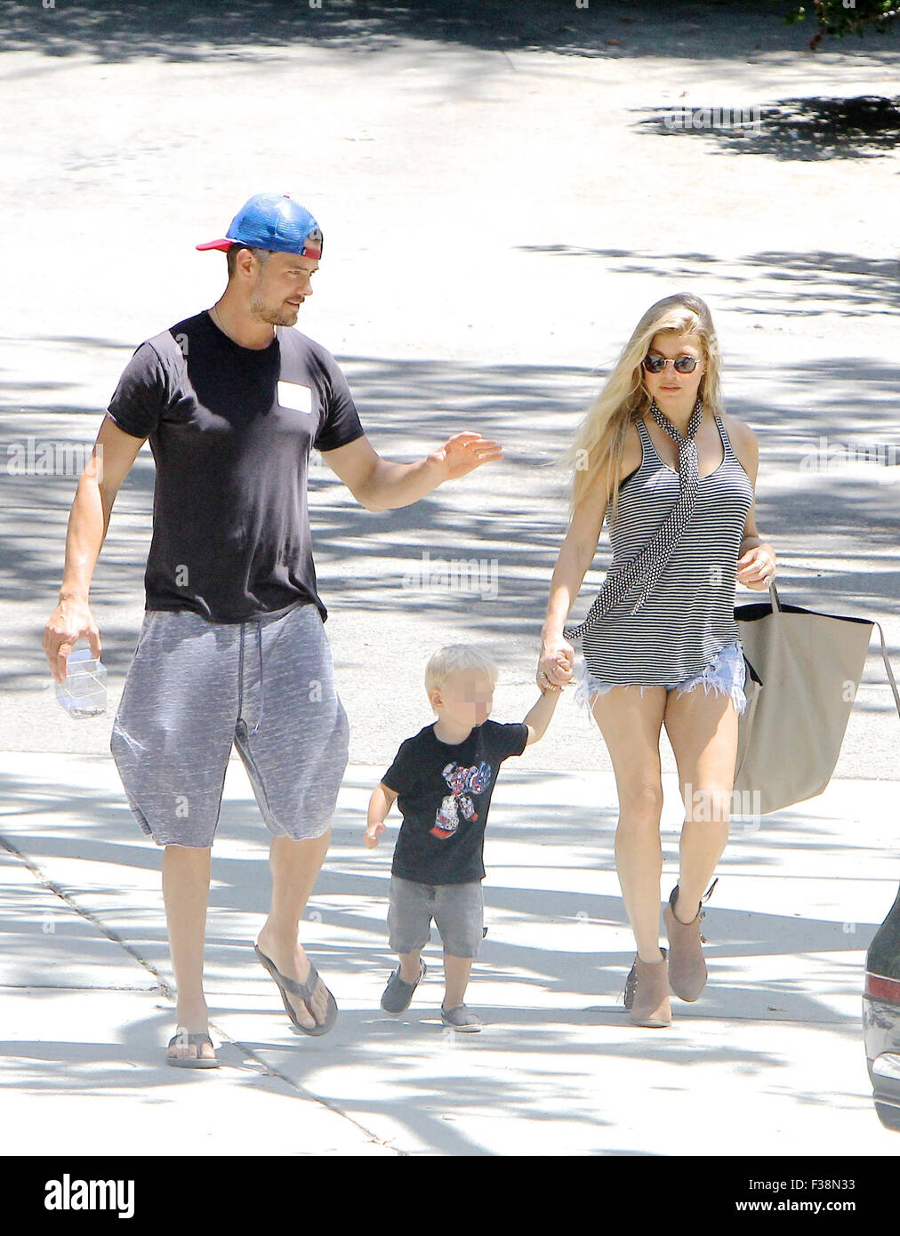 Fergie son axl duhamel out hi-res stock photography and images - Alamy