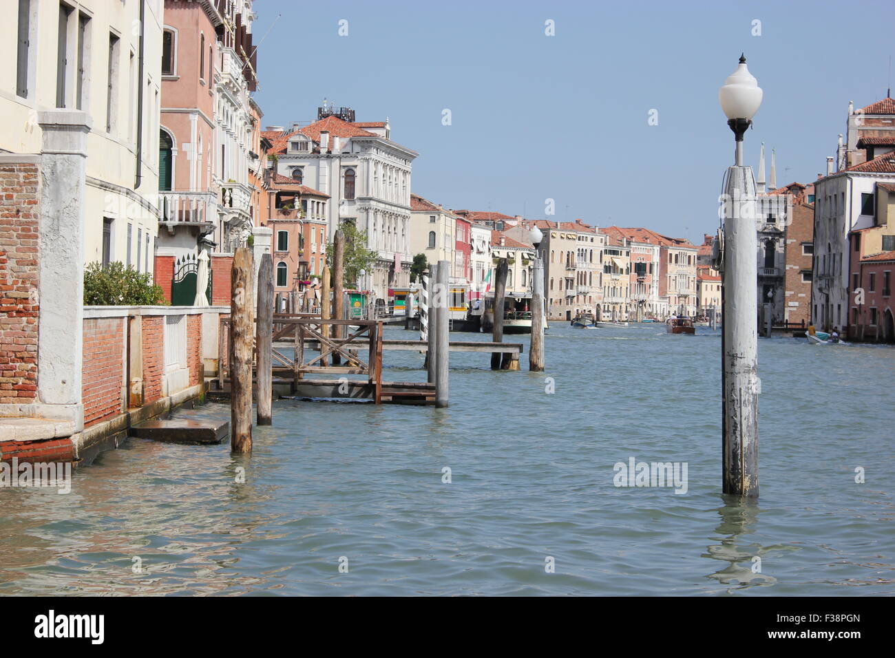 Docks in Venice, Italy Stock Photo - Alamy