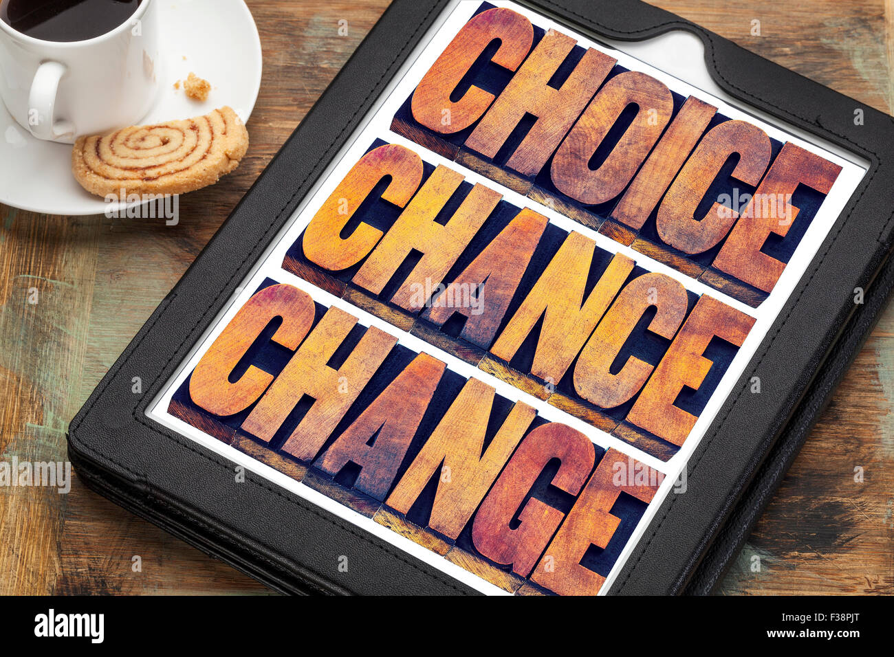 choice, chance and change word abstract - 3 Cs in life concept - text ...