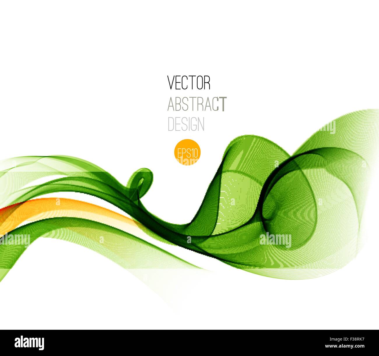 Smooth wave stream line abstract header layout. Vector illustration ...