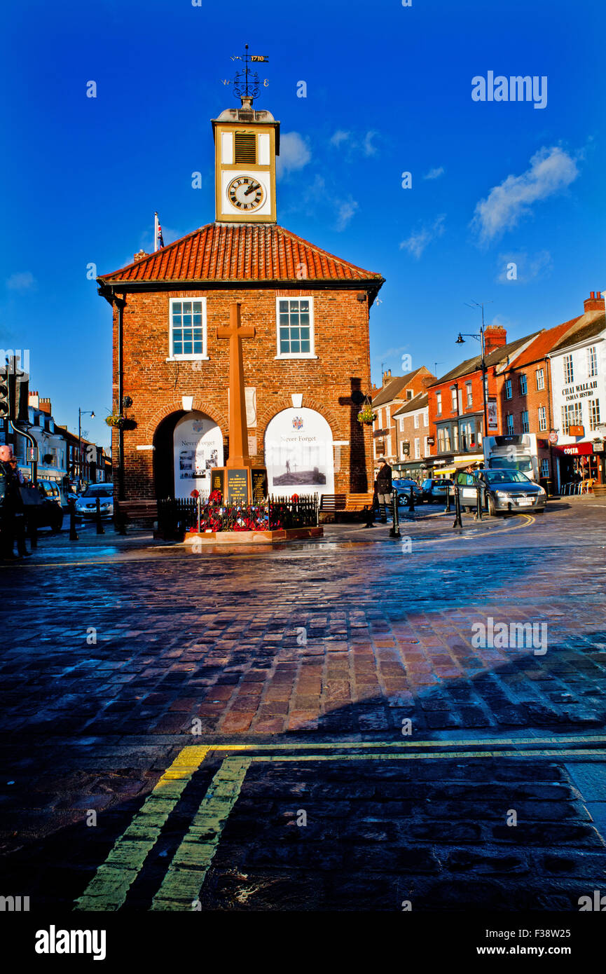 Town hall Yarm Stock Photo - Alamy