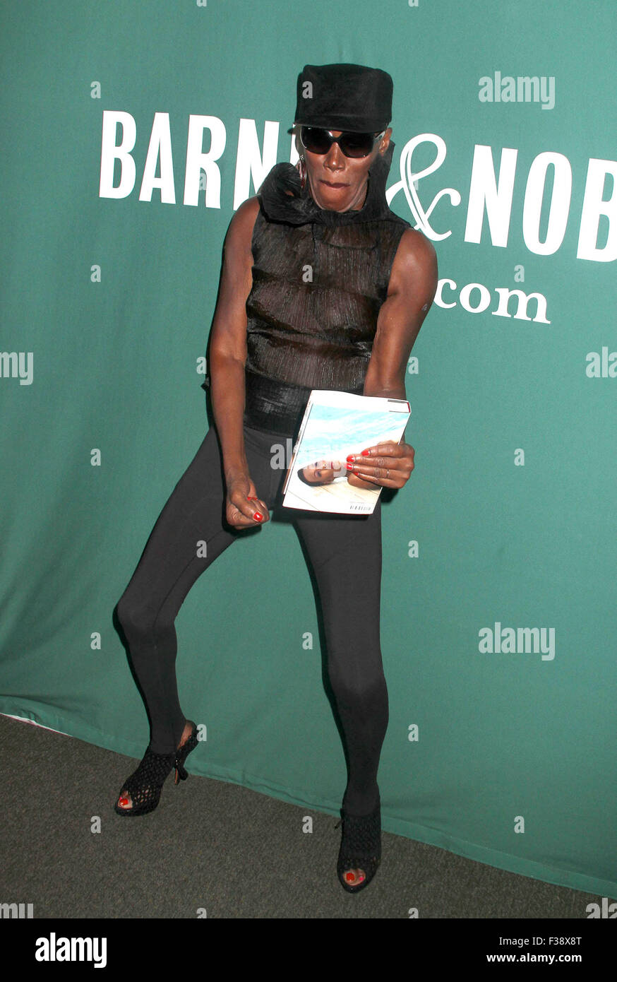 New York, New York, USA. 1st Oct, 2015. Singer/model GRACE JONES poses ...