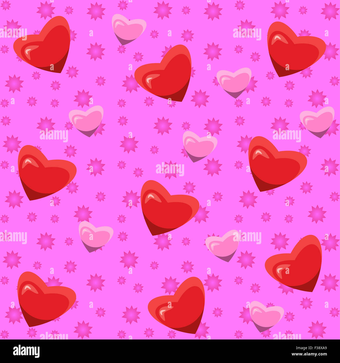 Heart seamless texture hi-res stock photography and images - Alamy