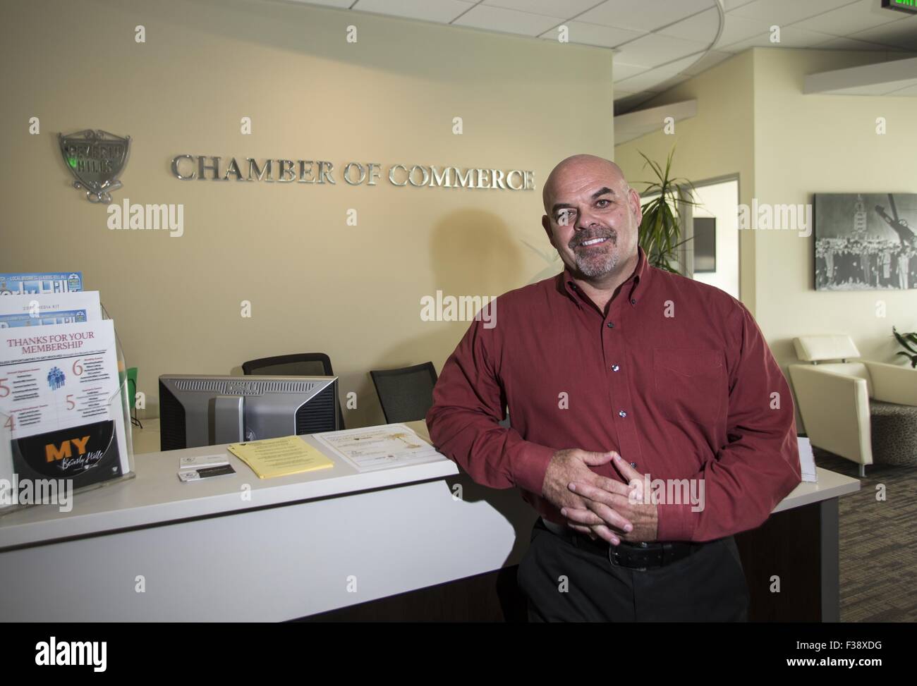 Los Angeles, California, USA. 14th Sep, 2015. Todd Johnson, executive ...