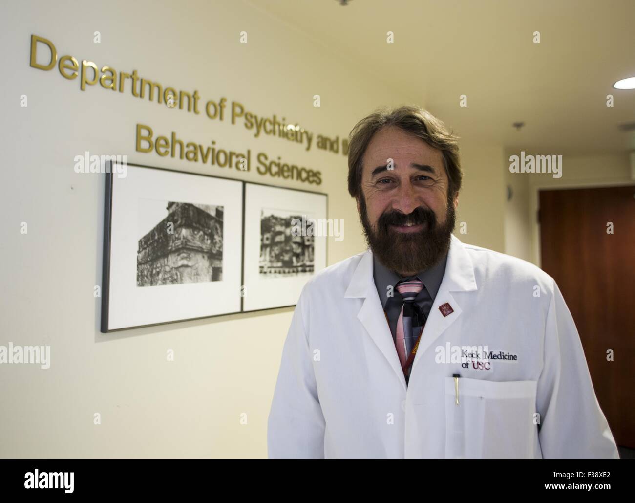 Los Angeles, California, USA. 15th Sep, 2015. Dr. David Baron, interim ...