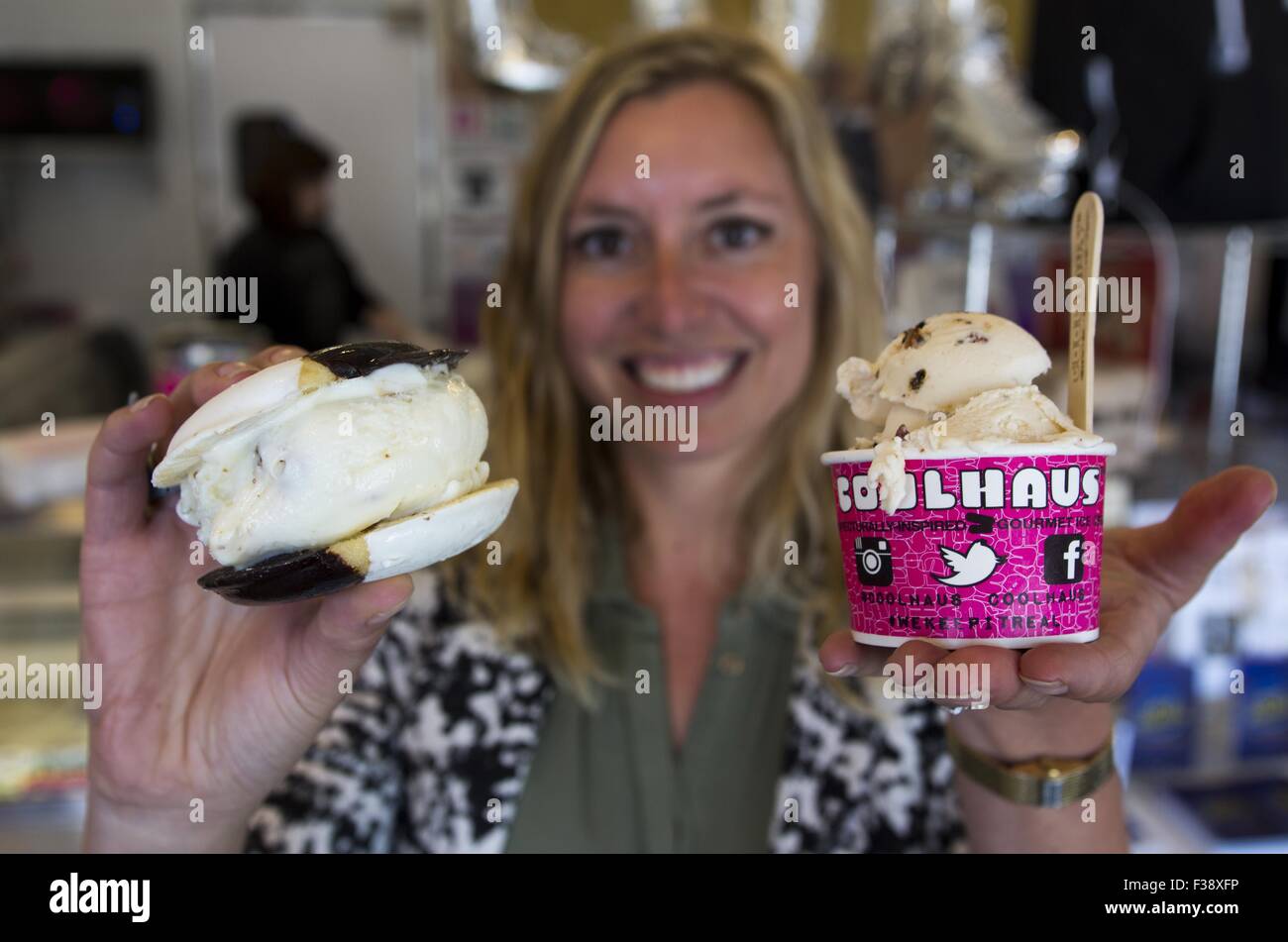 Los Angeles, California, USA. 16th Sep, 2015. Natasha Case, chief ...