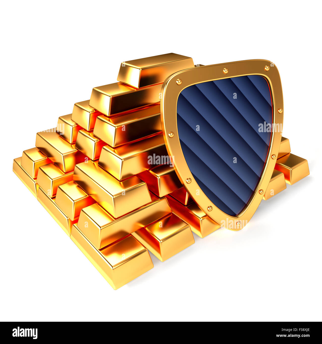 Gold Shield High Resolution Stock Photography and Images - Alamy