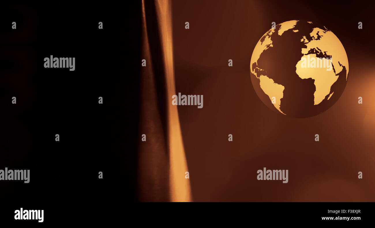 International gold world background Stock Photo - Alamy