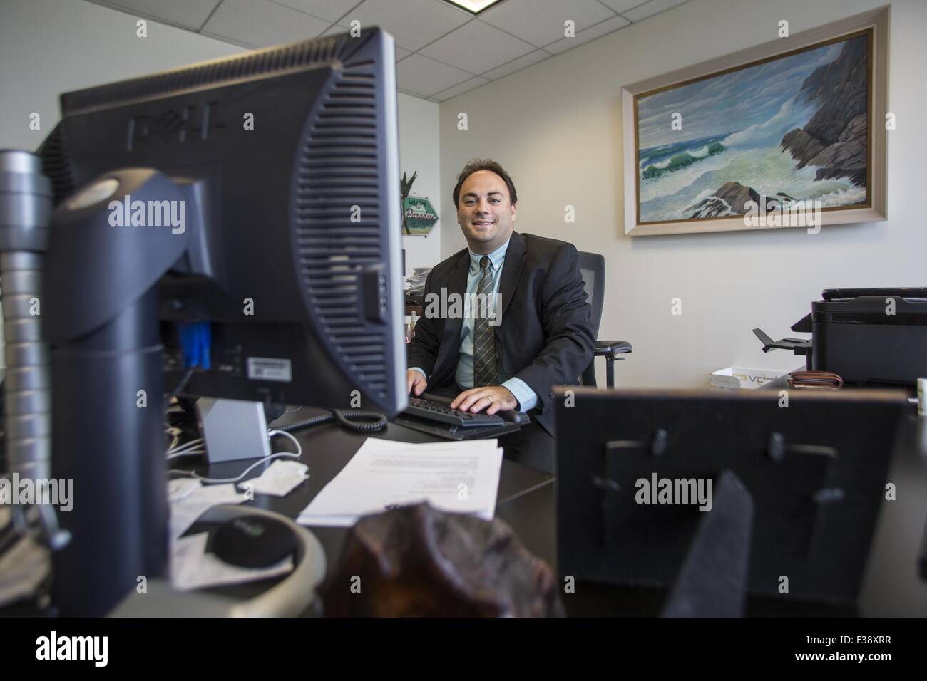 Los Angeles, California, USA. 16th Sep, 2015. Eitan Weinstock, managing ...