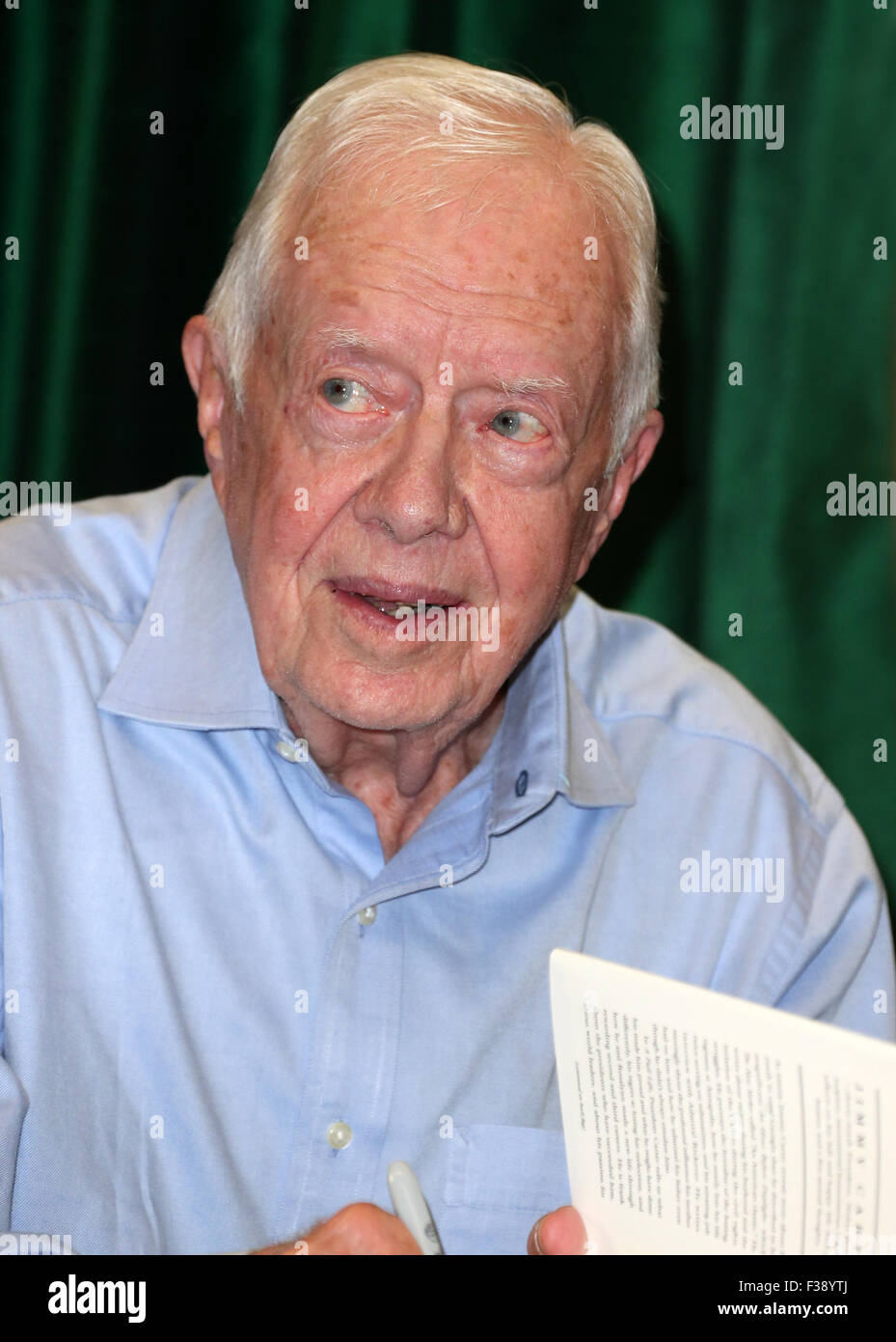 Jimmy Carter 'A Full Life: Reflections At Ninety' book signing ...