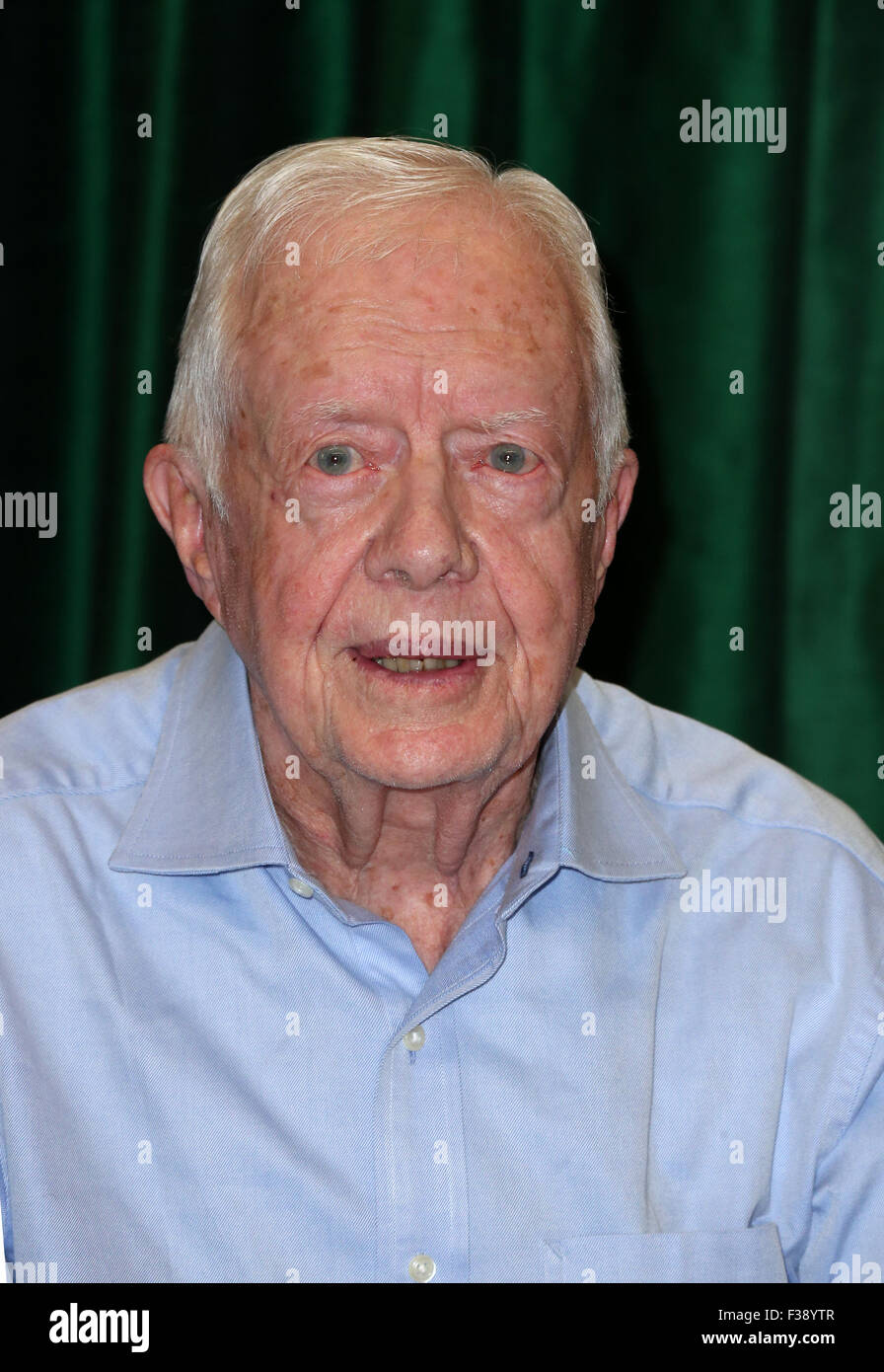 Jimmy Carter 'A Full Life: Reflections At Ninety' book signing ...
