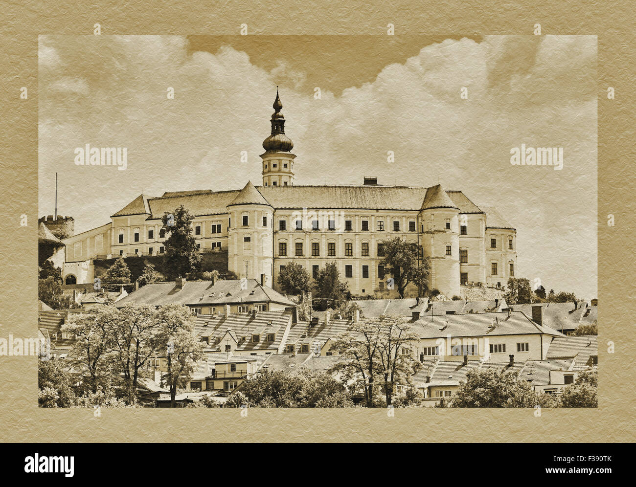Mikulov zamek castle hi-res stock photography and images - Alamy