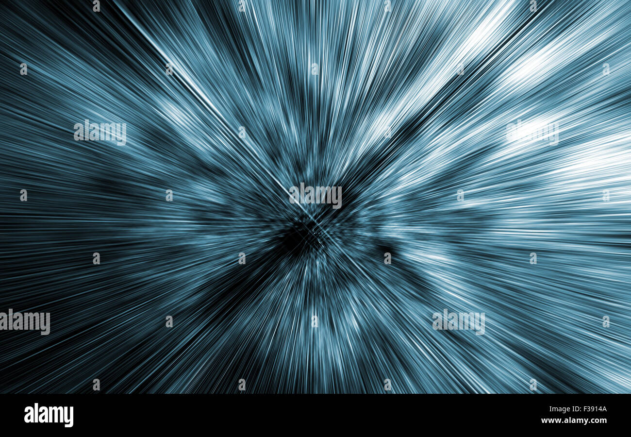 Abstract digital background with fast motion blur, 3d illustration ...