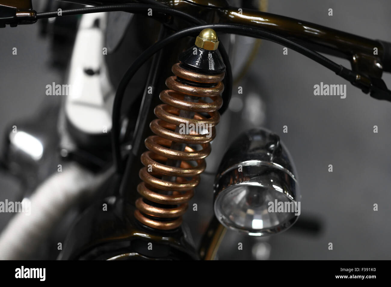 Part old rusty motorcycle hi-res stock photography and images - Alamy