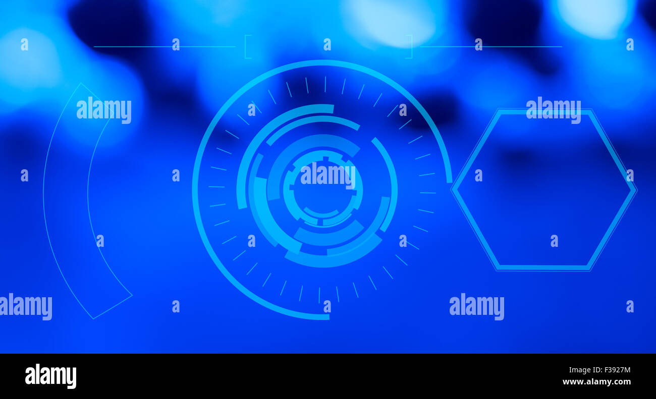 hologram futuristic graphics abstract background Stock Photo - Alamy