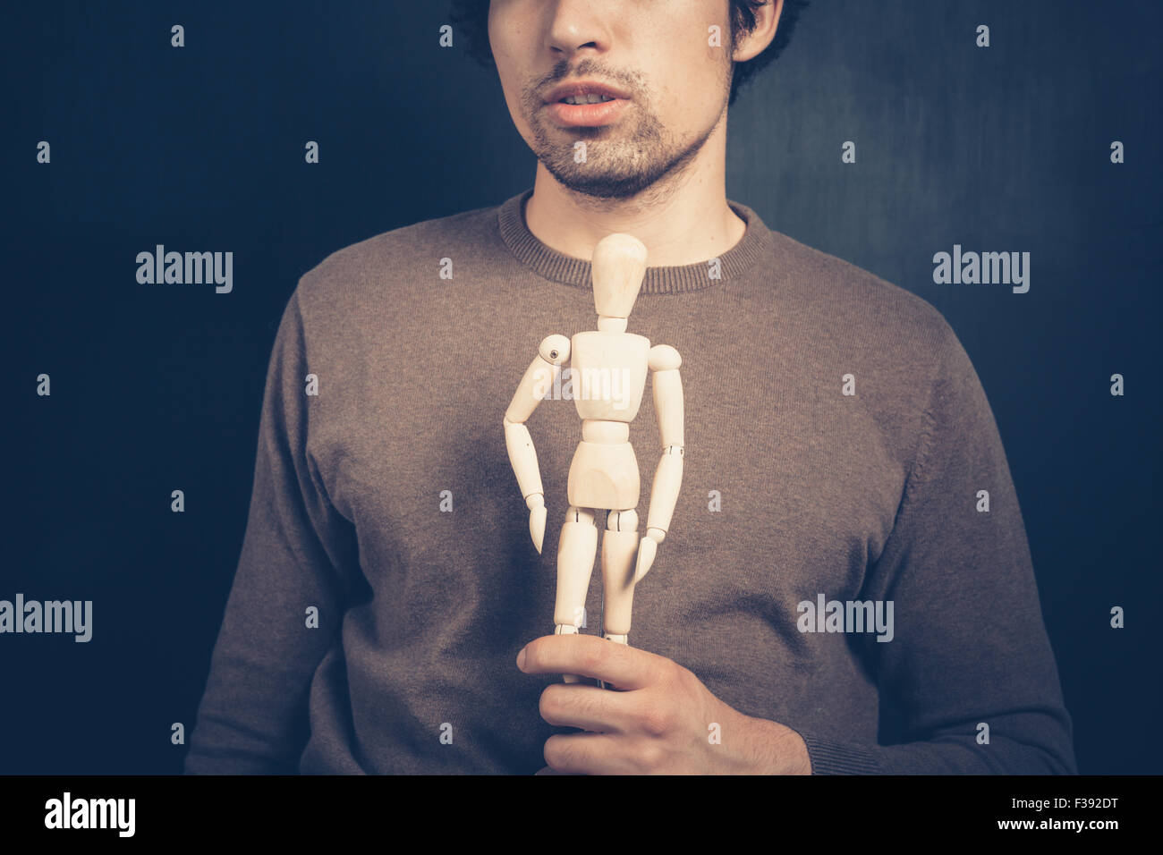 Young man dummy hi-res stock photography and images - Alamy
