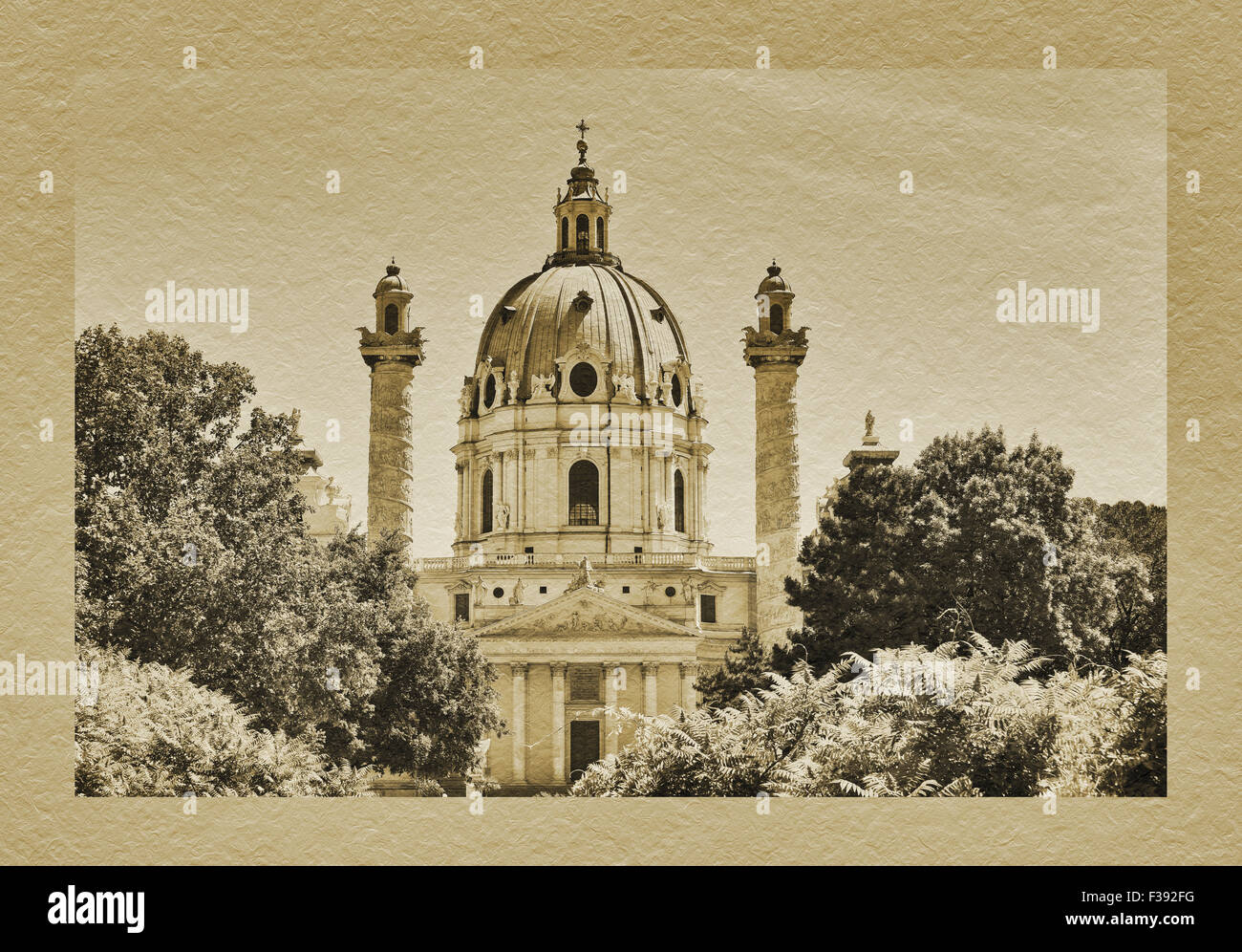 The St. Charles Church is one of the most important Baroque churches ...