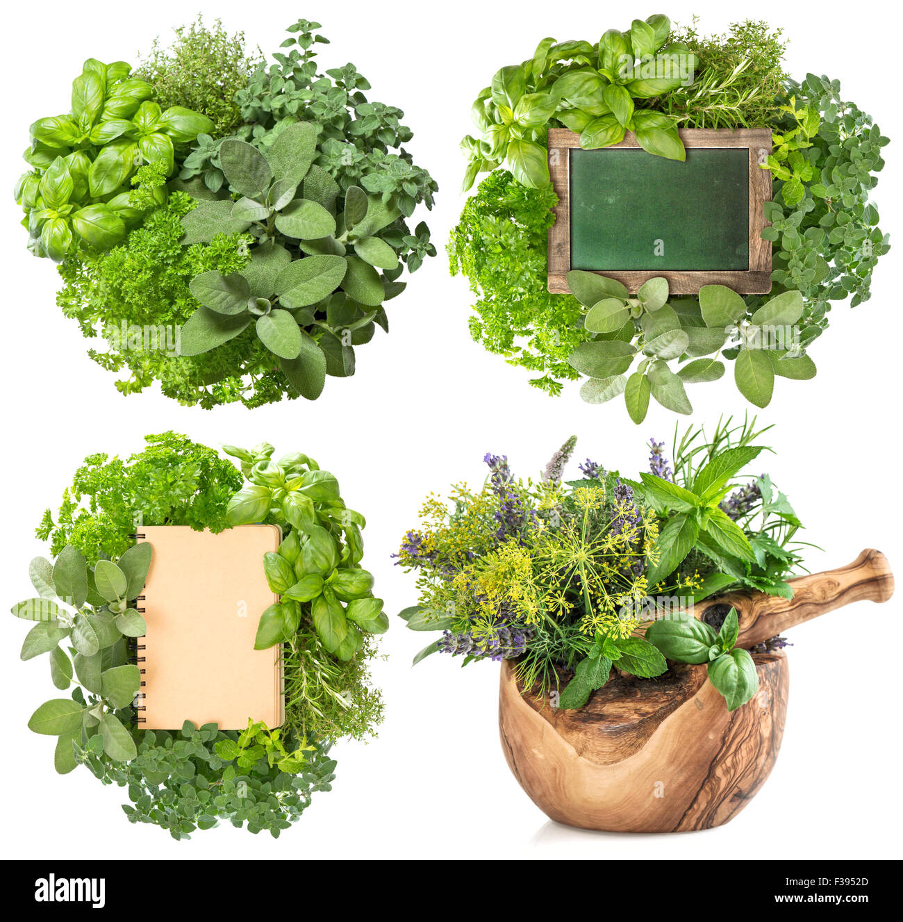 Set natural food chalkboard Cut Out Stock Images & Pictures - Alamy