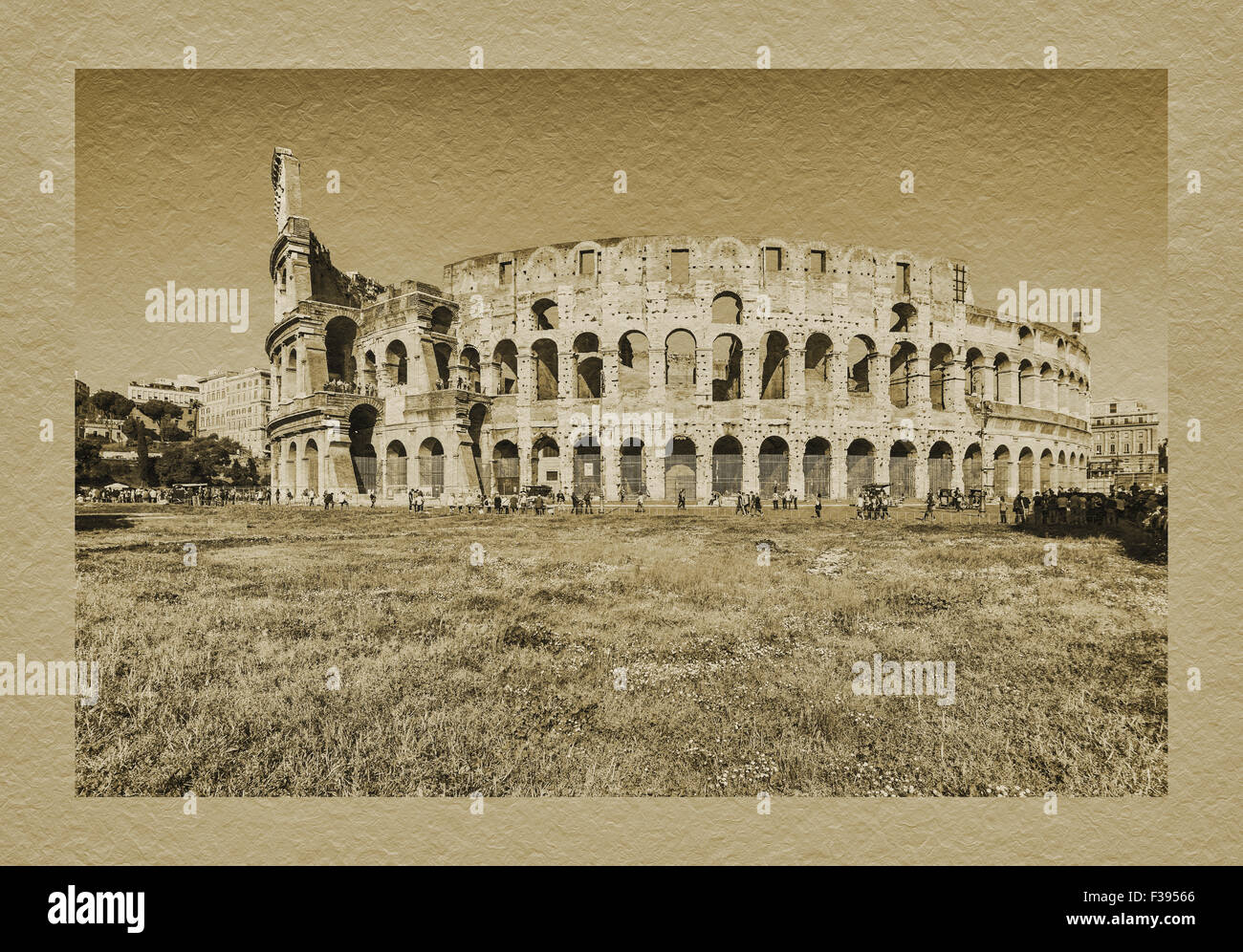 The Colosseum is the largest amphitheater, built from 72 to 80 AD. It ...