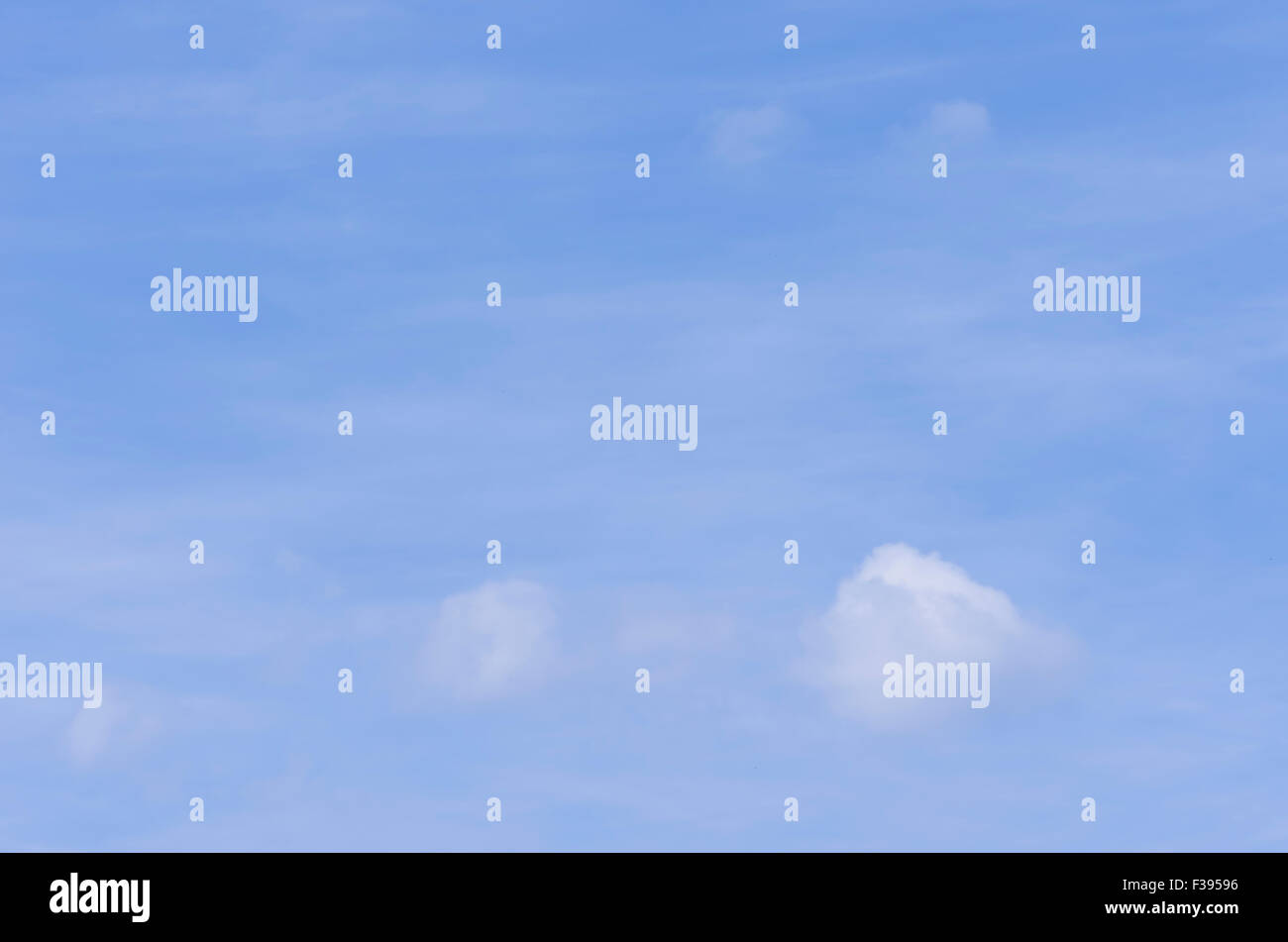 blue sky with faint and scattered clouds - nature backgrounds Stock ...