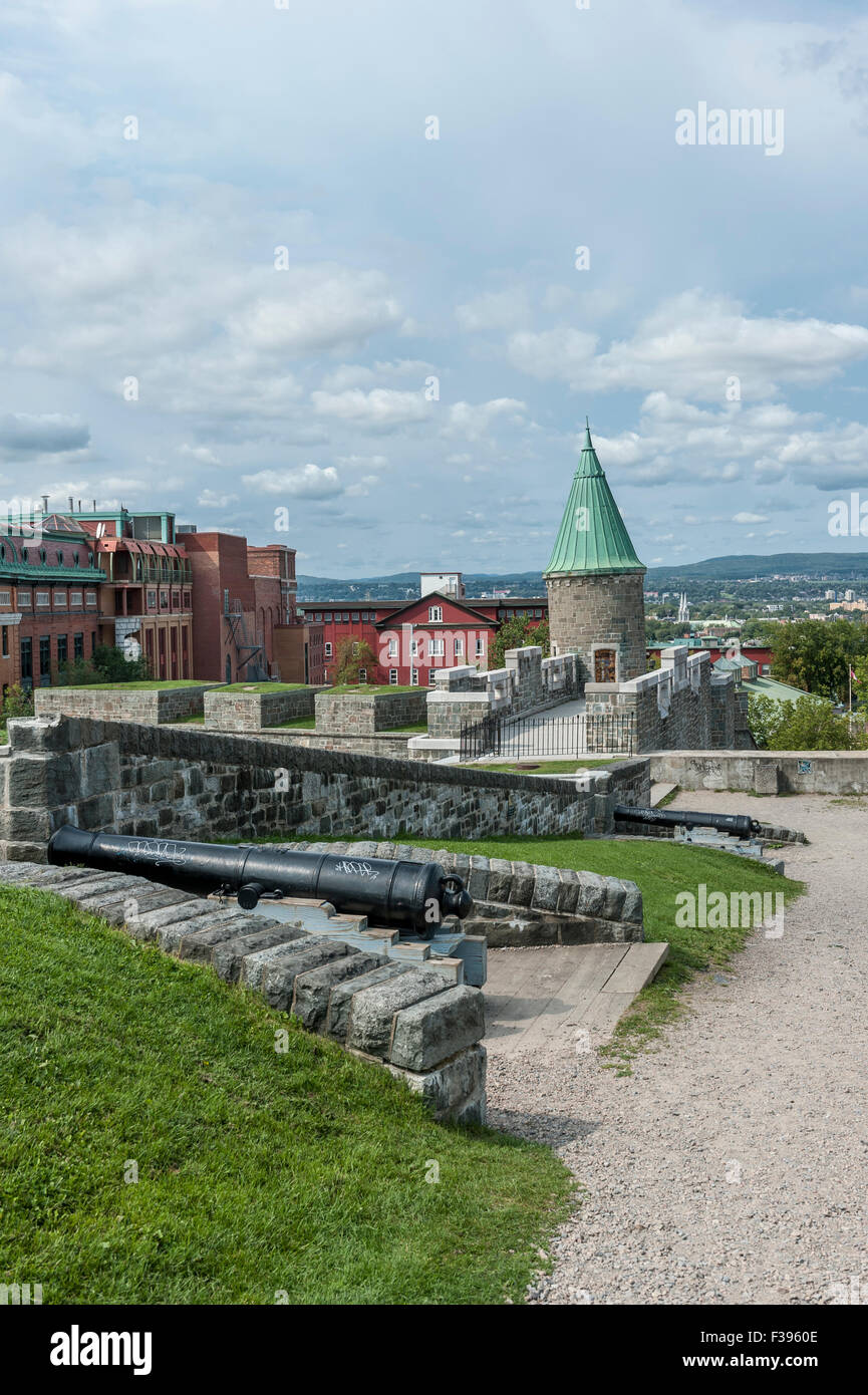 Quebec city walls hi-res stock photography and images - Alamy