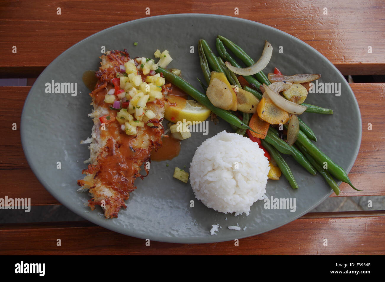 Fish With Rice Lunch