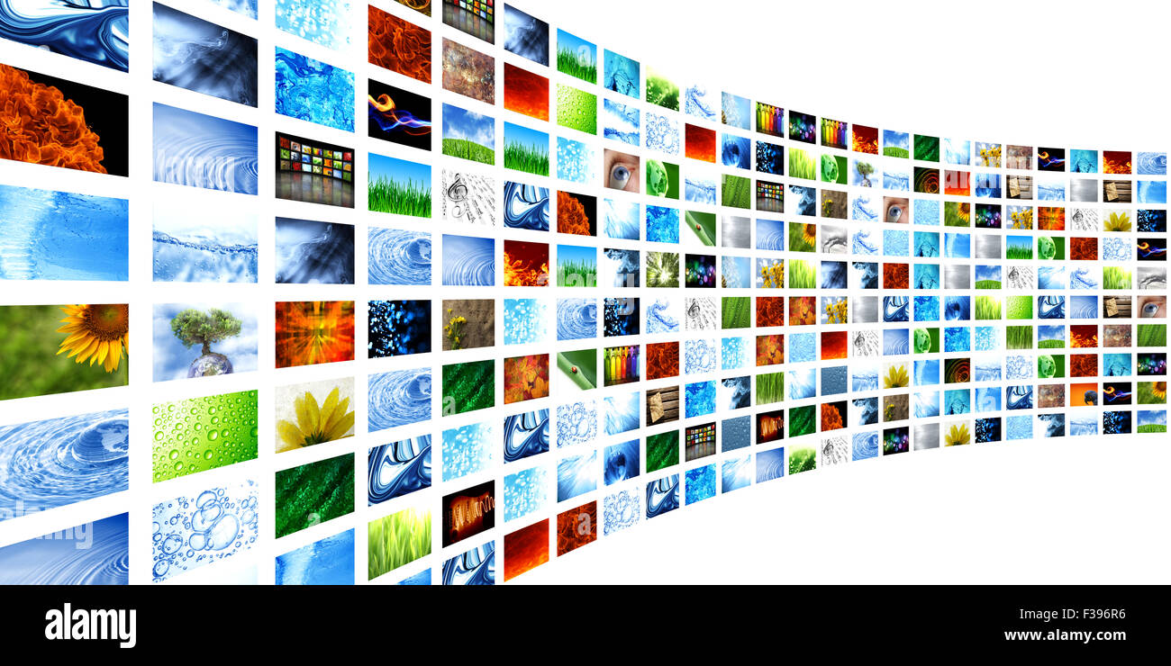 Collection of images Stock Photo - Alamy