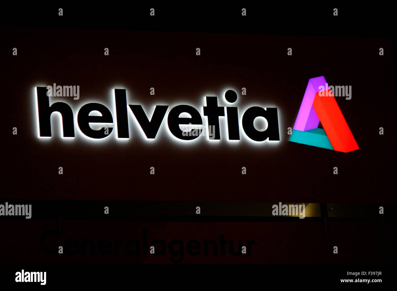 Helvetica sign hi-res stock photography and images - Alamy