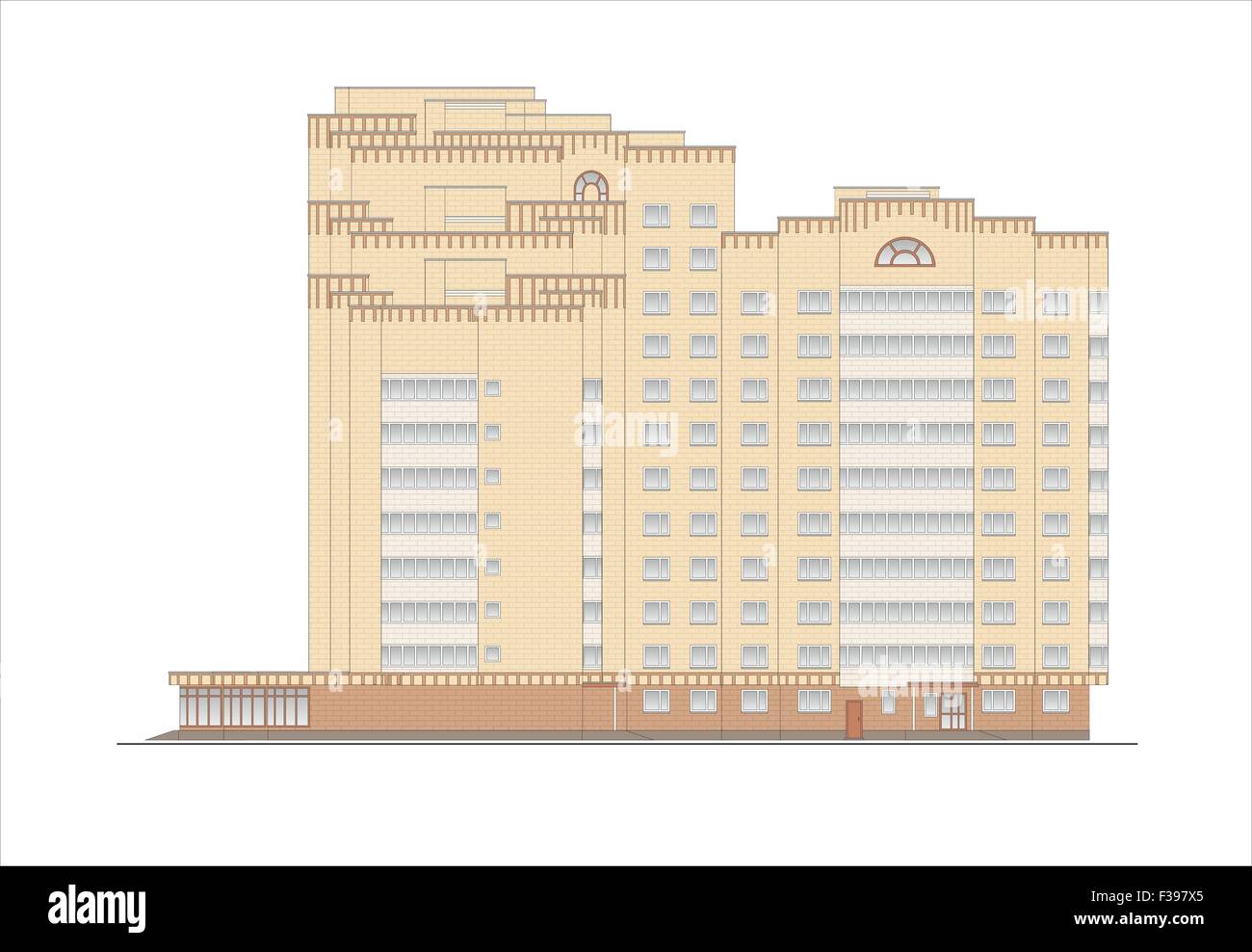 Buildings foundation Cut Out Stock Images & Pictures - Alamy