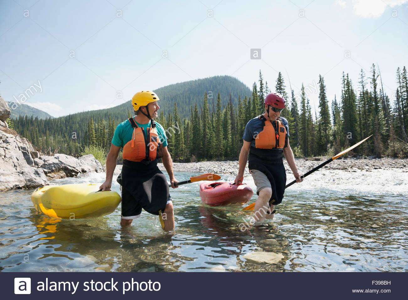 Pulling kayak hi-res stock photography and images - Alamy