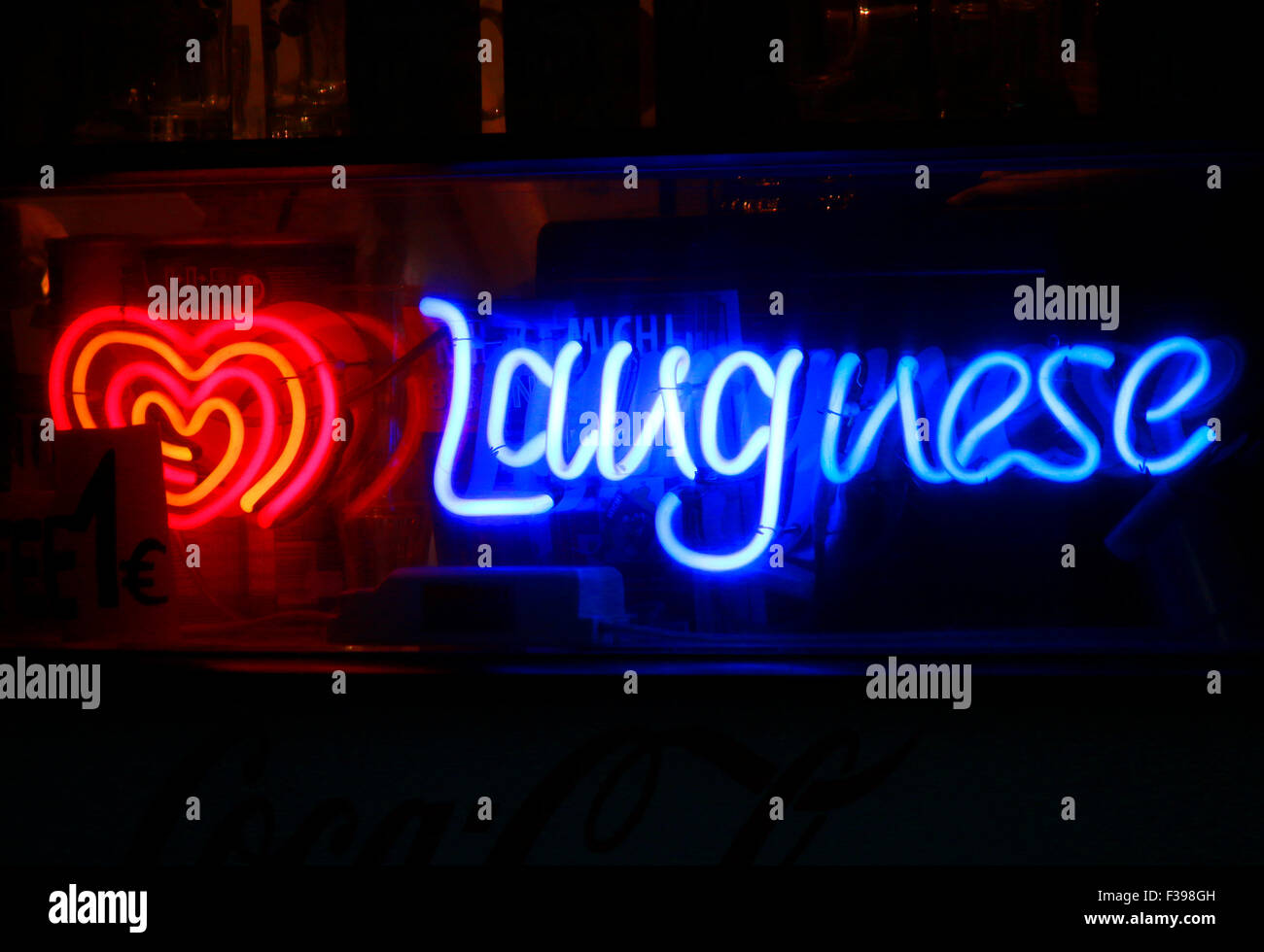 Langnese ice cream logo hi-res stock photography and images - Alamy