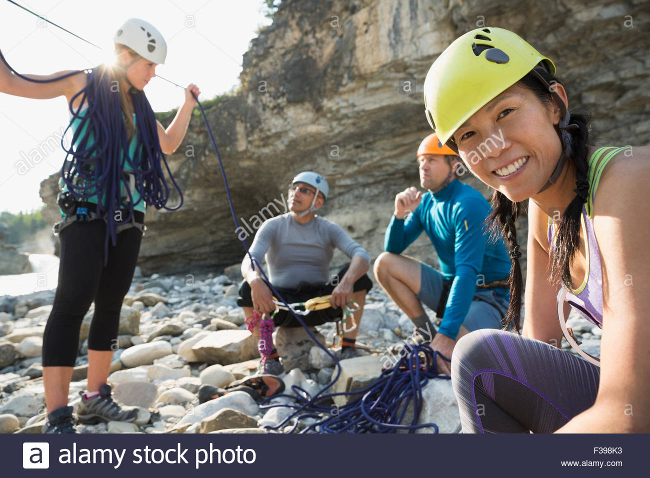 Smiling equipment hi-res stock photography and images - Alamy