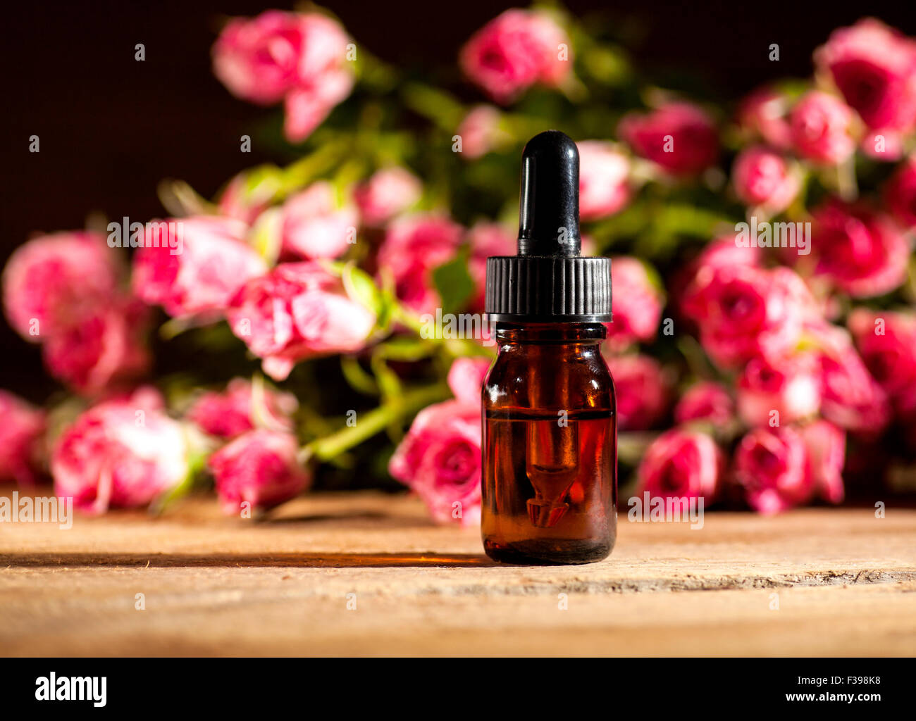 Rose Essential Oil Stock Photo - Alamy