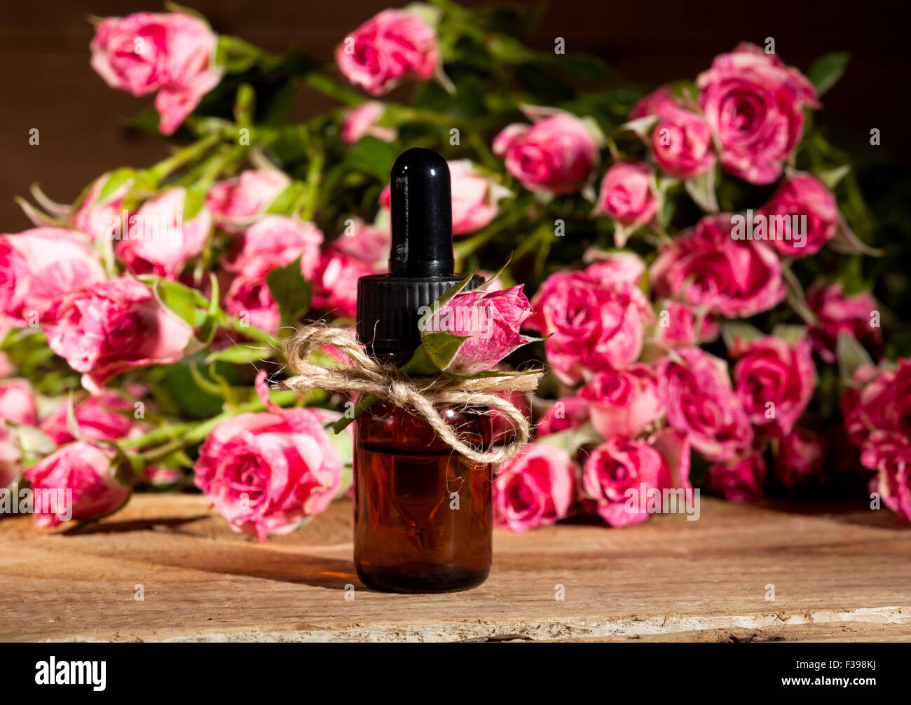 Rose Essential Oil Stock Photo - Alamy