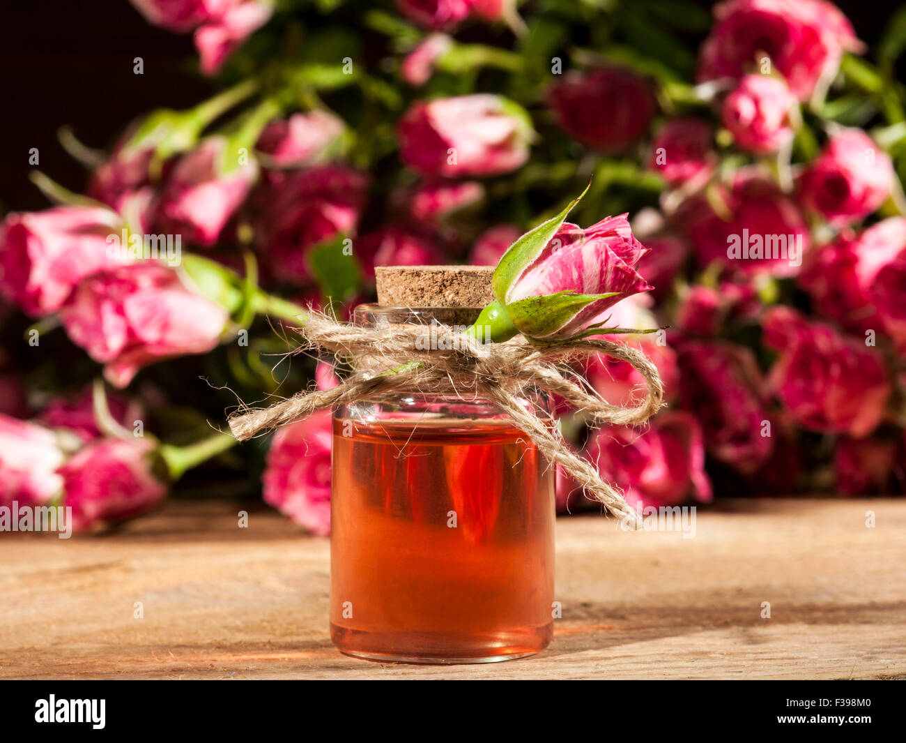 Rose Essential Oil Stock Photo - Alamy