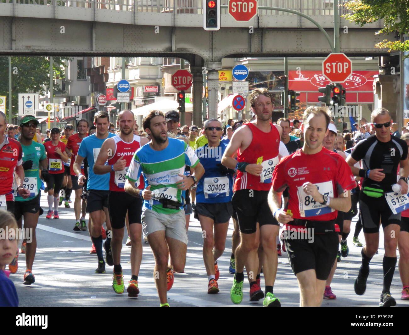Cheering crowds line route hi-res stock photography and images - Alamy