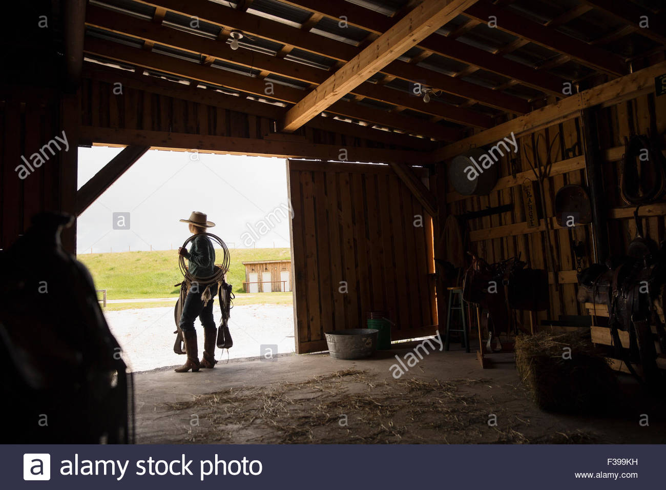 Pensive cowboy hi-res stock photography and images - Alamy