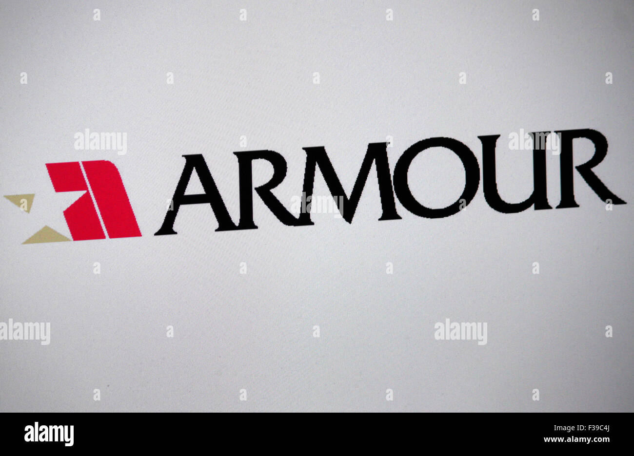 Armour logo hi-res stock photography and images - Alamy