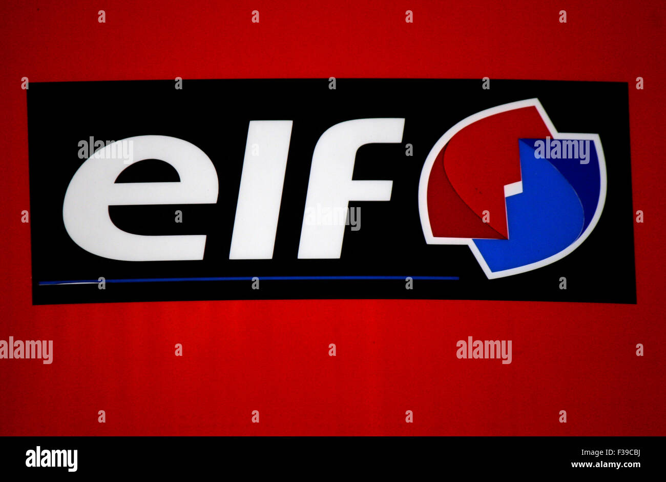 Elf logo hi-res stock photography and images - Alamy